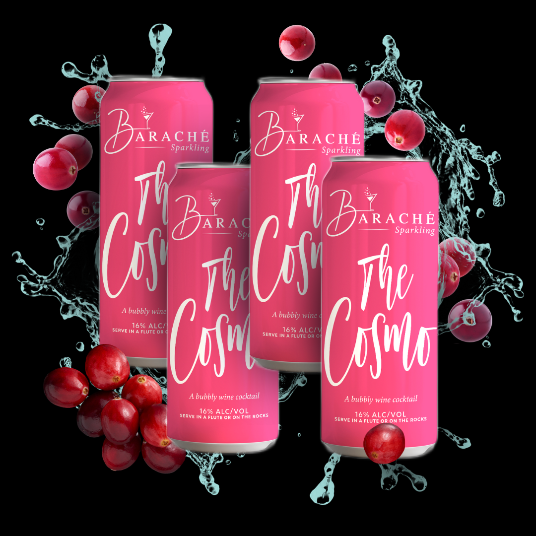 THE COSMO | 4 PACK CANS – BARACHÉ Sparkling