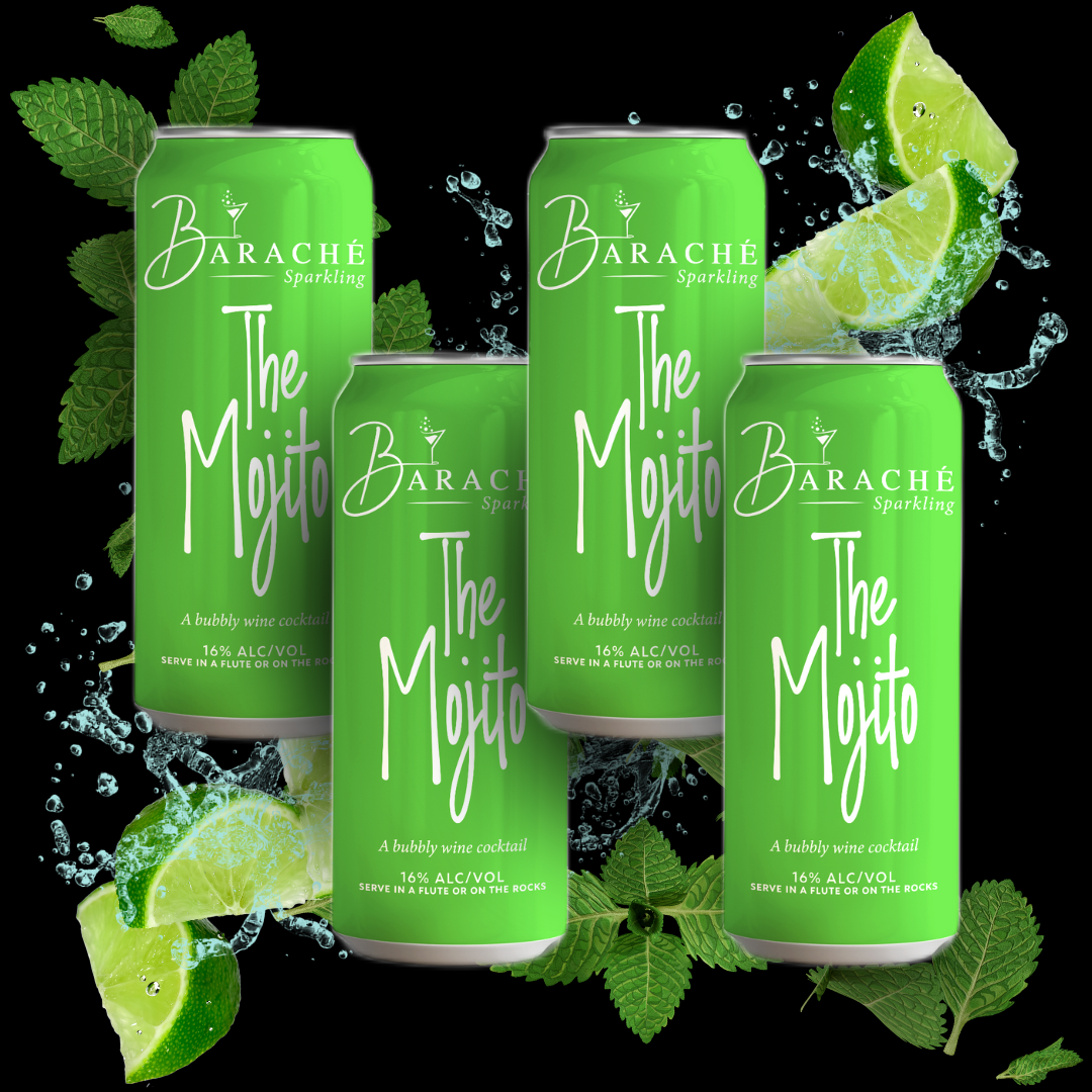 THE MOJITO | 4 PACK CANS – BARACHÉ Sparkling